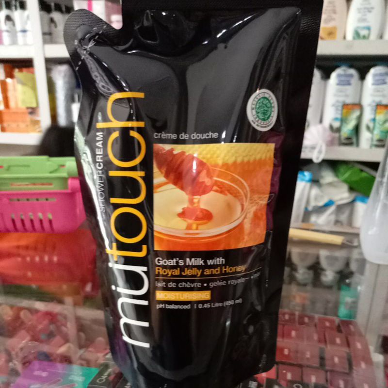 Jual Mu Touch refill goat milk , royal jelly , pearl & mulberry ...