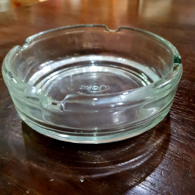 Jual Asbak Kaca Bulat Glass Ashtray Asbak Rokok | Shopee Indonesia