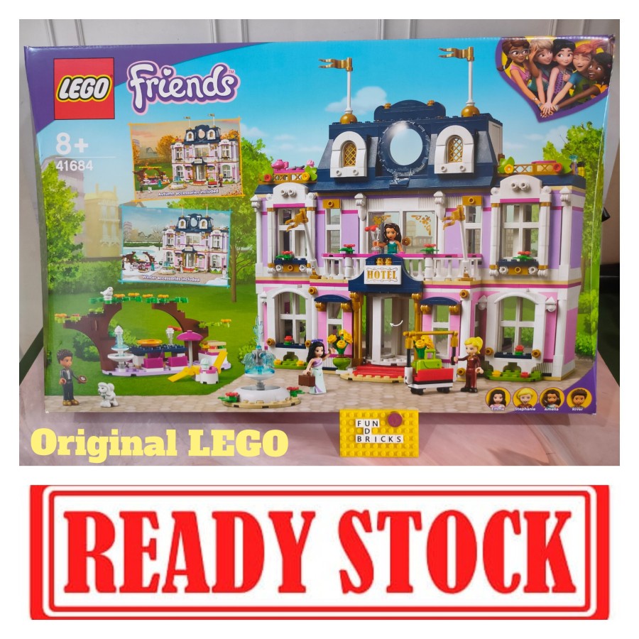 Jual LEGO 41684 FRIENDS Heartlake City Grand HOTEL | Shopee Indonesia