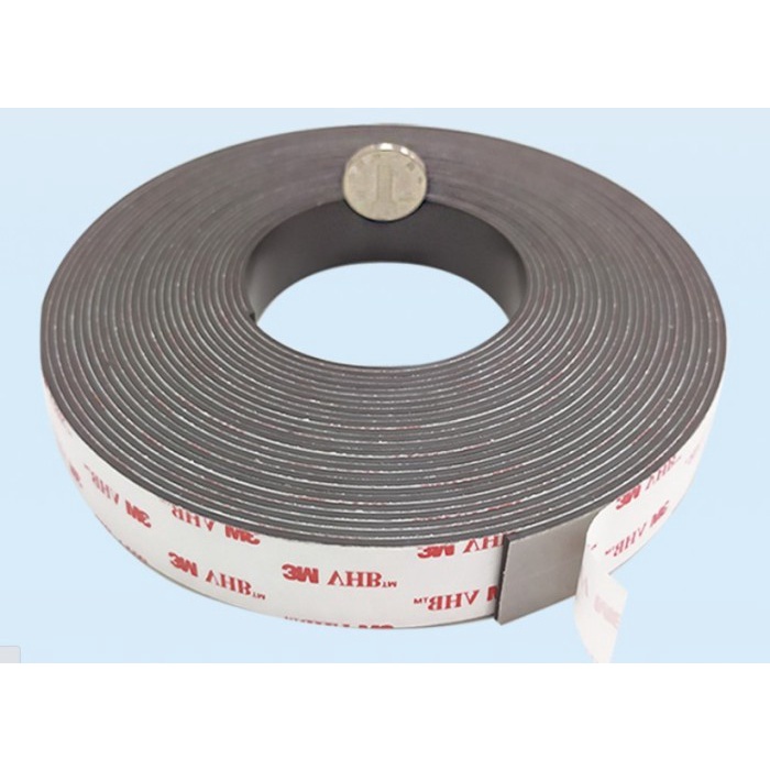 Jual Magnet Strong Strip Dengan Perekat 3M 30/40/50mm (Per Meter ...