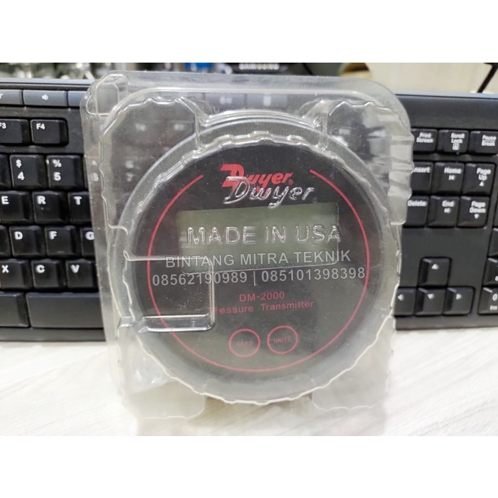 Jual DIFFERENTIAL PRESSURE TRANSMITTER DWYER DM-2000 DM-2002-LCD ...