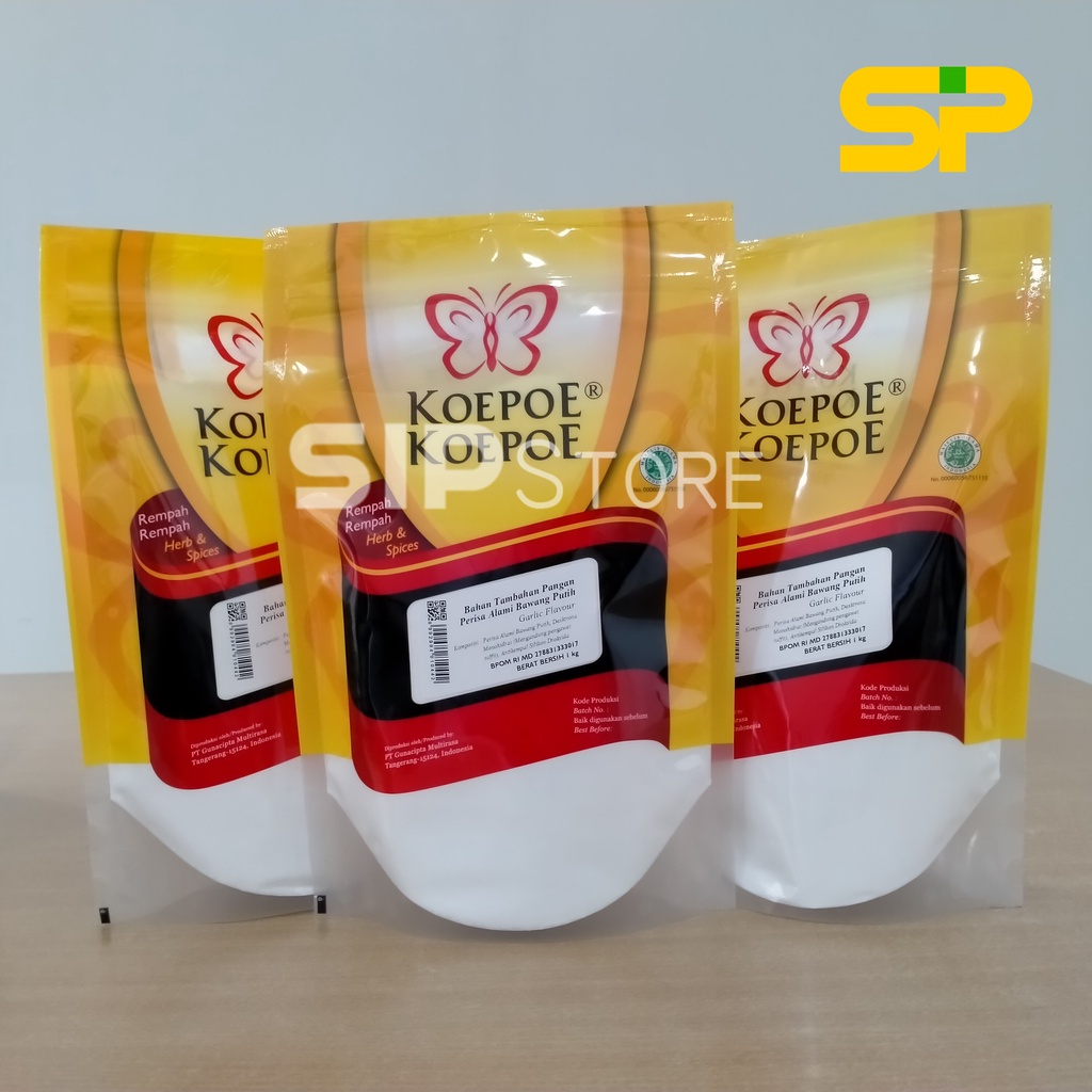 Jual PERISA ALAMI BAWANG PUTIH Koepoe Koepoe 1kg / Bawang Putih Bubuk 1 ...