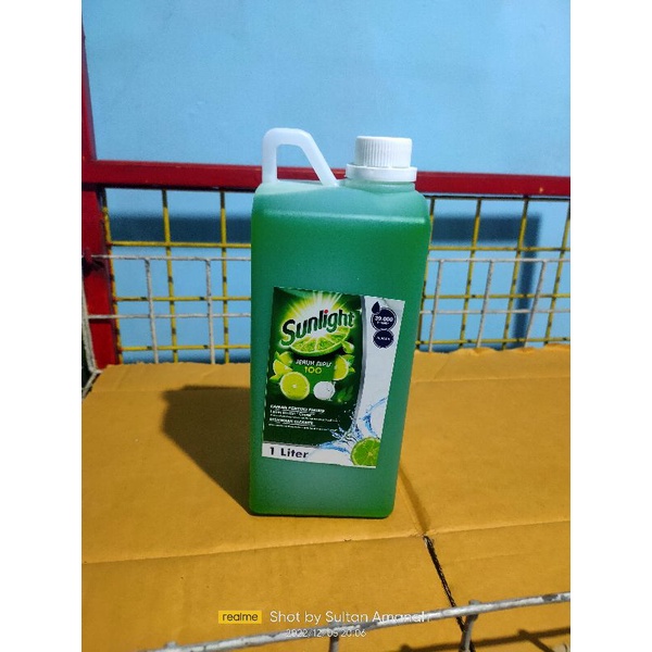 Jual sunlight sabun cuci piring botol ukuran 1L | Shopee Indonesia