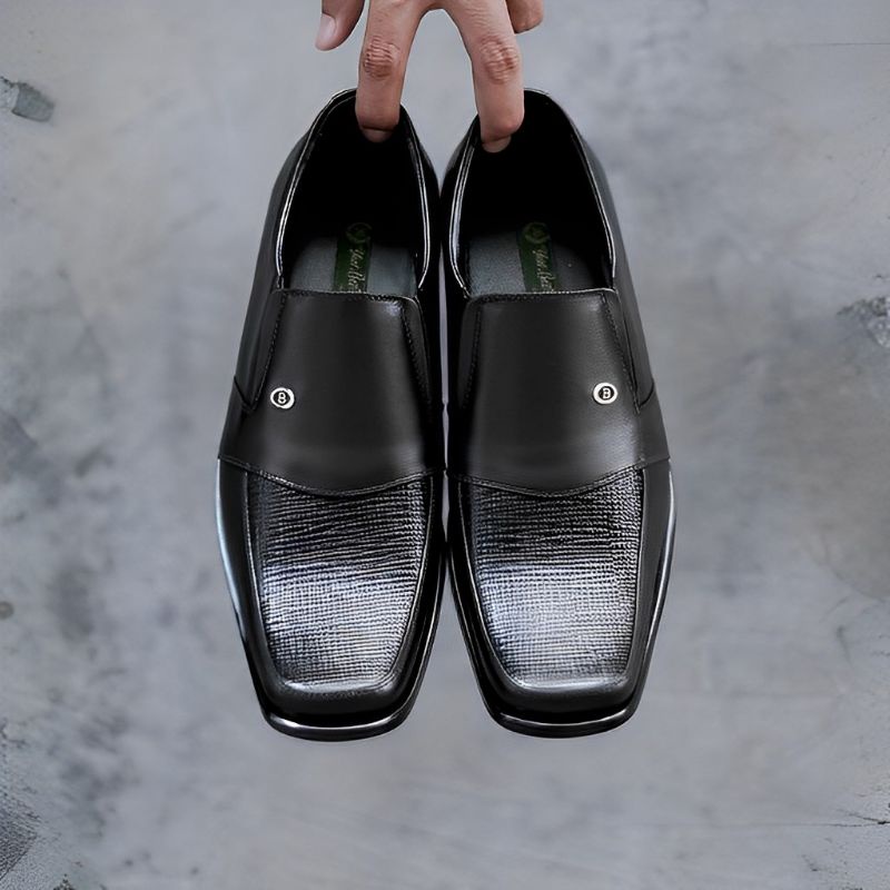 Jual Sepatu Pantofel Pria Kulit Asli YALBARNEET 236 Sepatu Pantofel ...