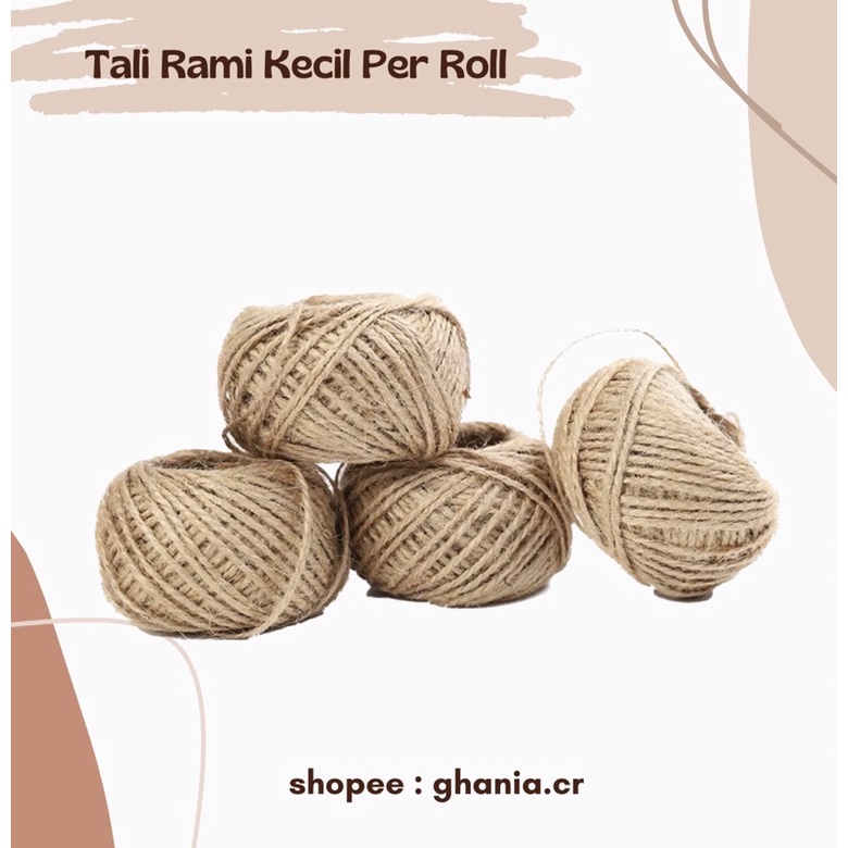 Jual Friends Party Tali Rami Karung Goni - Tali Jerami Coklat - Tali ...