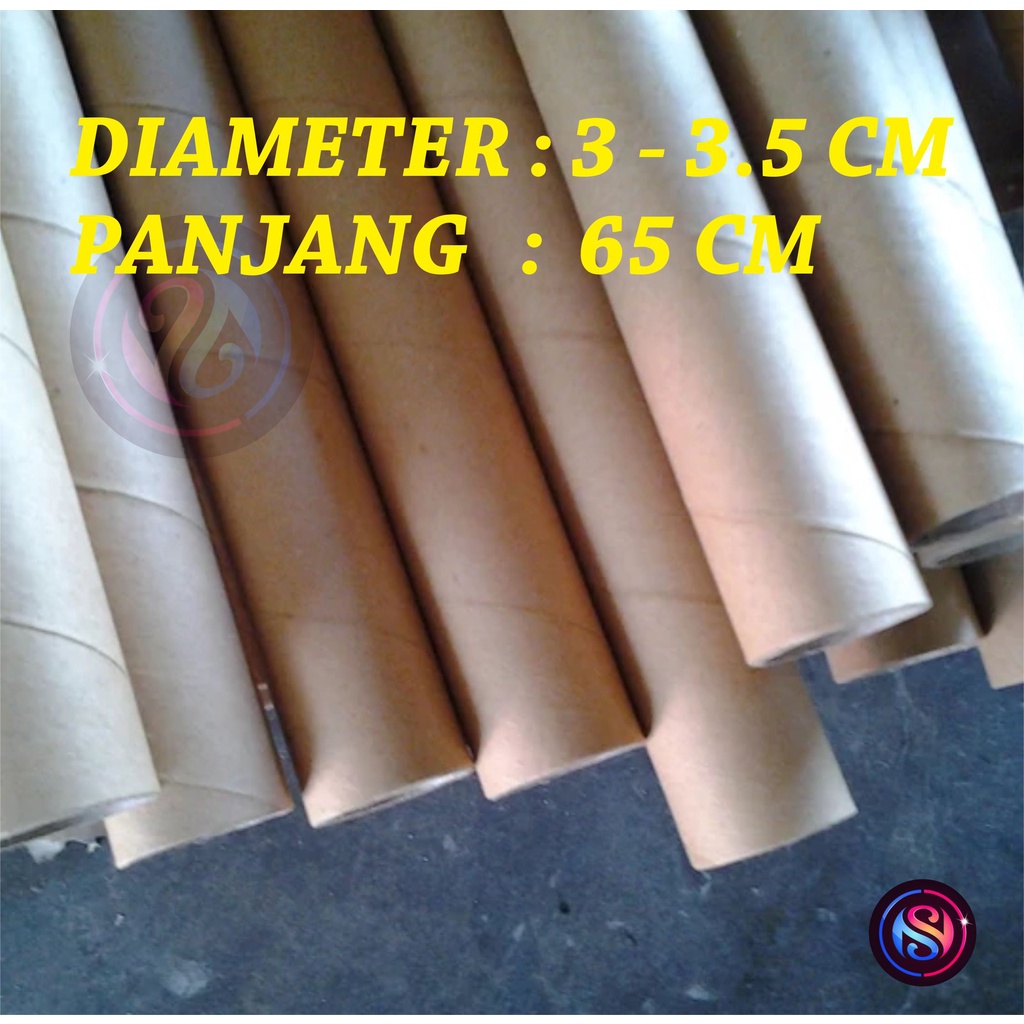 Jual TABUNG KARDUS SELONGSONG KERTAS PACKING PAPER TUBE | Shopee Indonesia