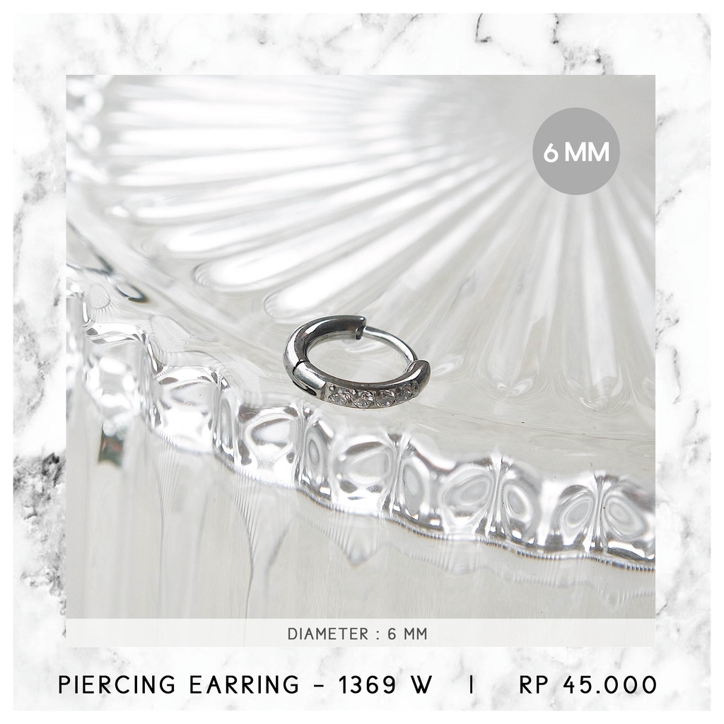 Jual (HARGA 1 BIJI) ANTING PIERCING TINDIKAN HELIX CARTILAGE TRAGUS ...