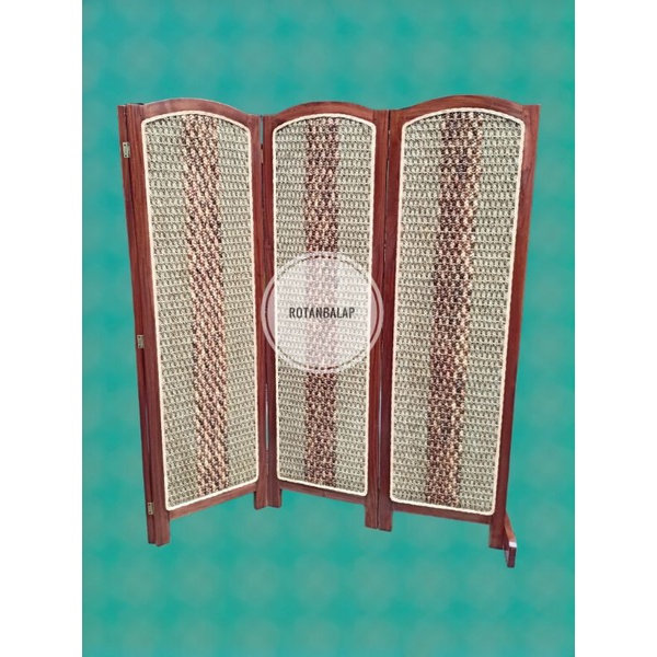 Jual PARTISI PENYEKAT RUANGAN / SKETSEL ROTAN / PEMBATAS RUANGAN / RONO ...
