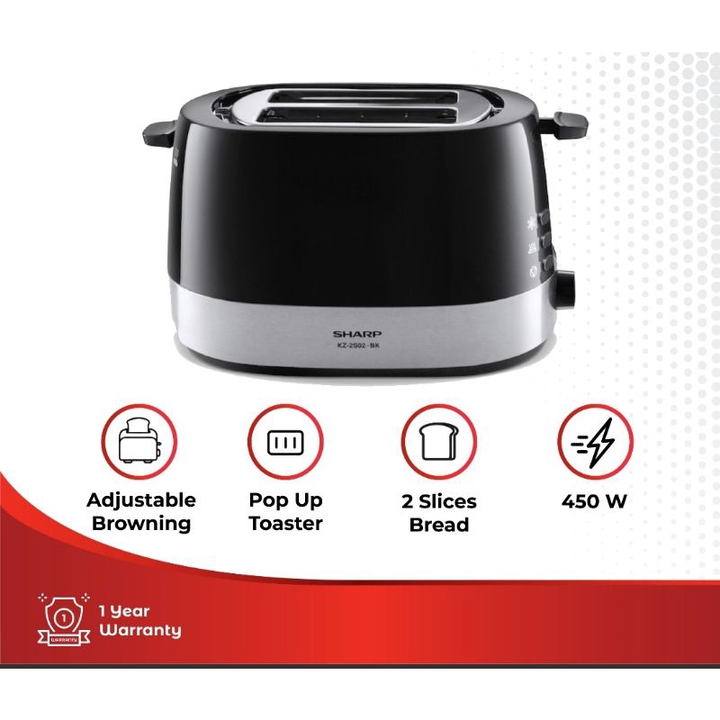 Jual Sharp toaster sandwich kz 2s02 | Shopee Indonesia