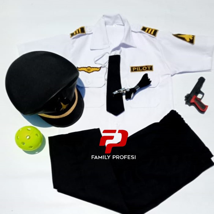 Jual Baju Pilot Anak Laki Laki Setelan Kumplit Usia 3 Tahun - 8 Tahun ...
