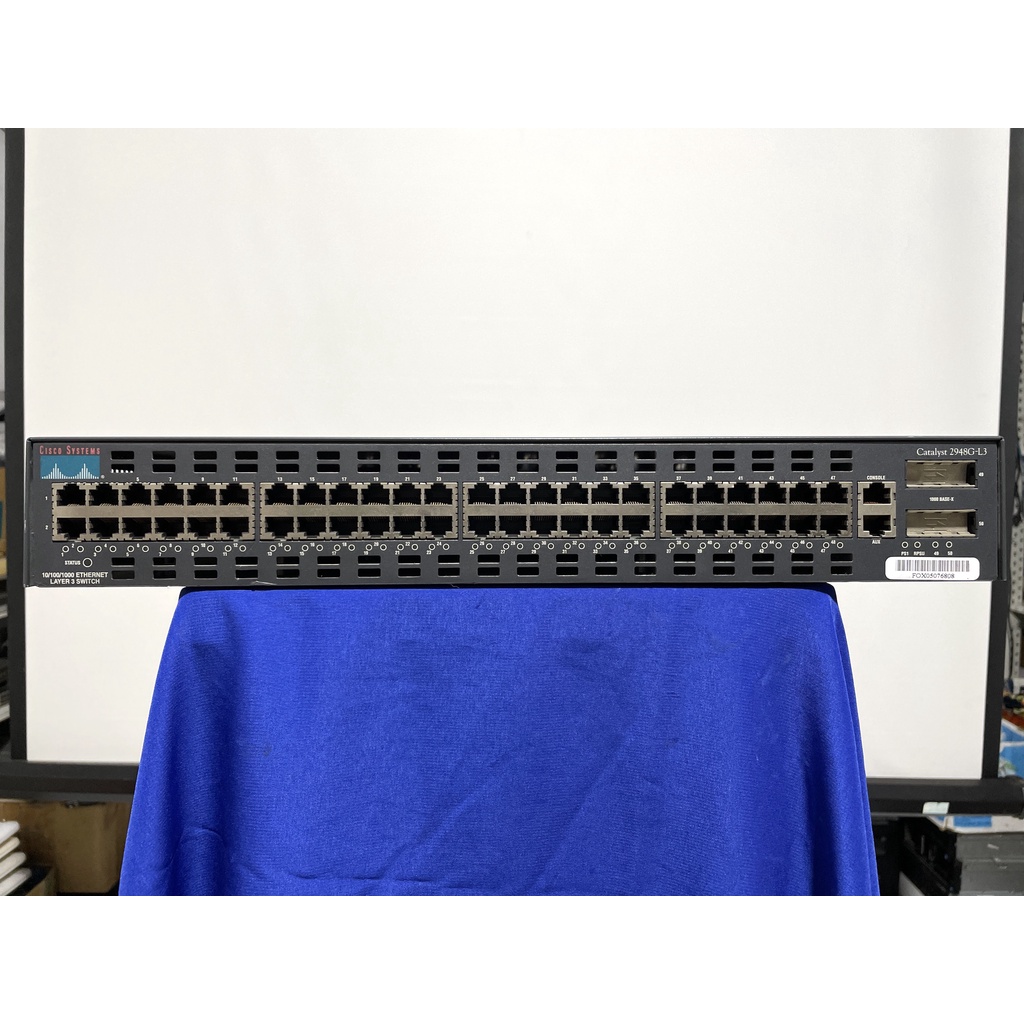 Jual switch hub cisco catalyst 2948g l3 48 port 10 100 | Shopee Indonesia