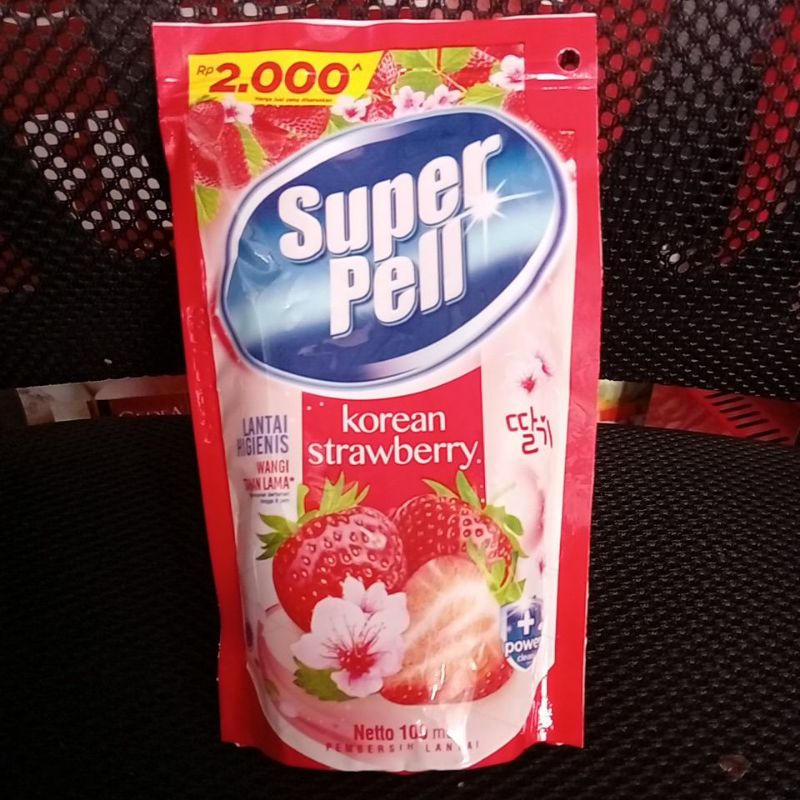 Jual Super Pell Korean Strawberry 100ml | Shopee Indonesia