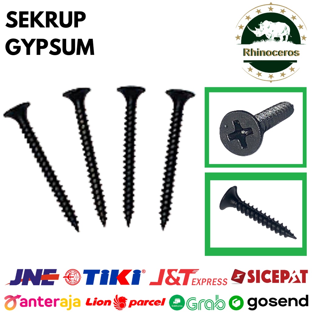 Jual Sekrup Gypsum Drywall Scrup Skrup Gipsum Baut Gympsum | Shopee ...