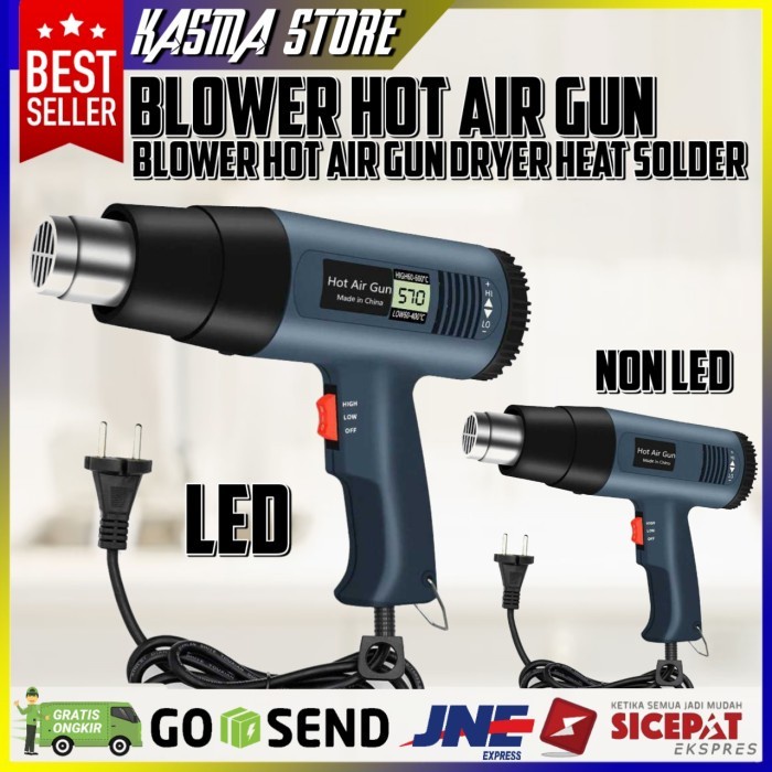 Jual Blower pengering Pemanas Besi Alminium Electric Hair Dryer Hot Air ...