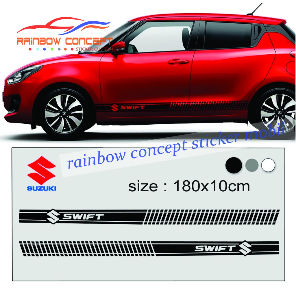 Jual Sticker Stiker Mobil Suzuki Swift Cutting Stiker List Minimalist ... Jual Sticker Stiker Mobil Suzuki Swift Cutting Stiker List Minimalist ...