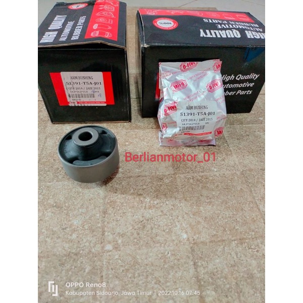 Jual Bushing bos bosch arm sayap besar all new jazz GK5 new city GM6 ...