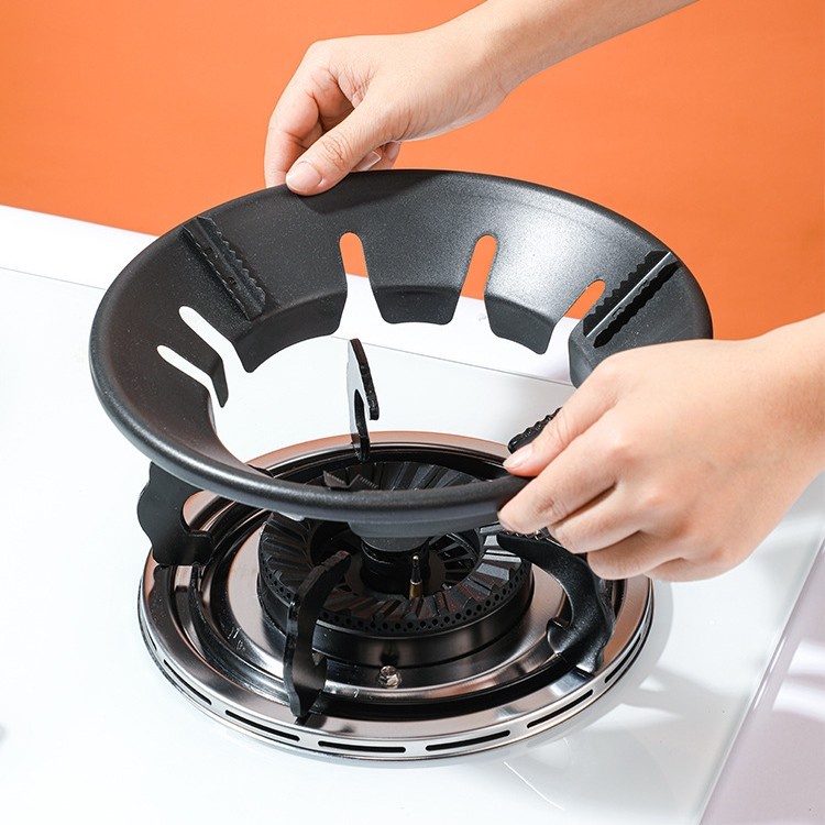 Jual wind shield fire stove top / alas dudukan kompor hemat gas ...