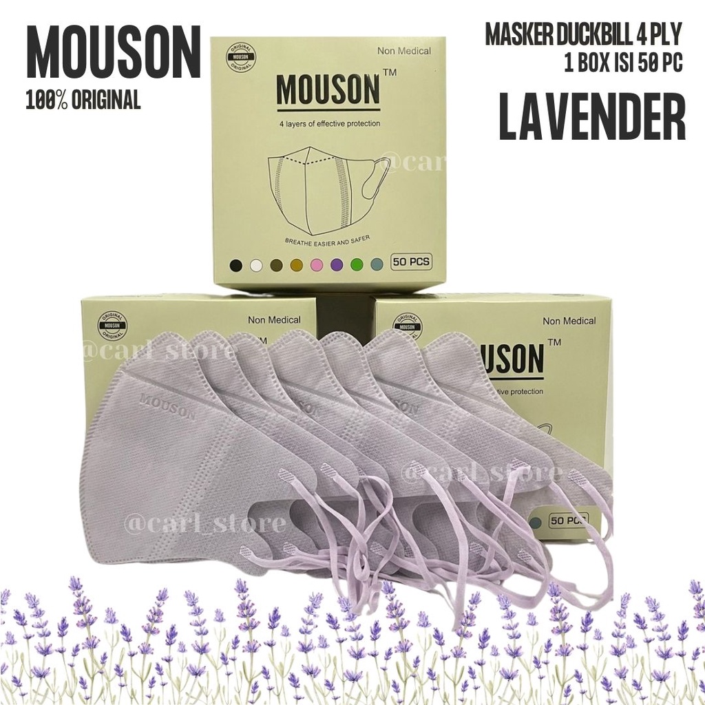 Jual MASKER MOUSON DUCKBILL 4PLY NON MEDIS ISI 50 PC ORIGINAL | Shopee ...