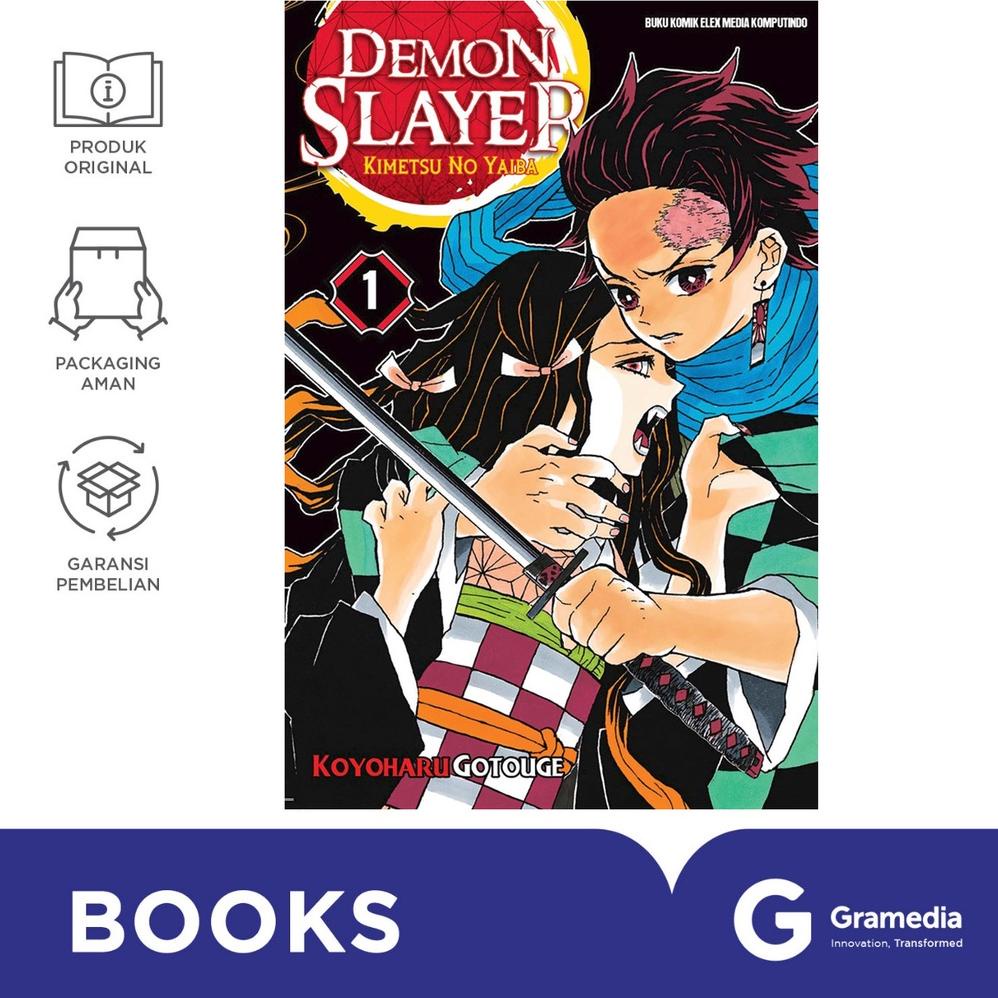 Jual BISA COD Demon Slayer: Kimetsu No Yaiba 01 (Koyoharu Gotouge ...
