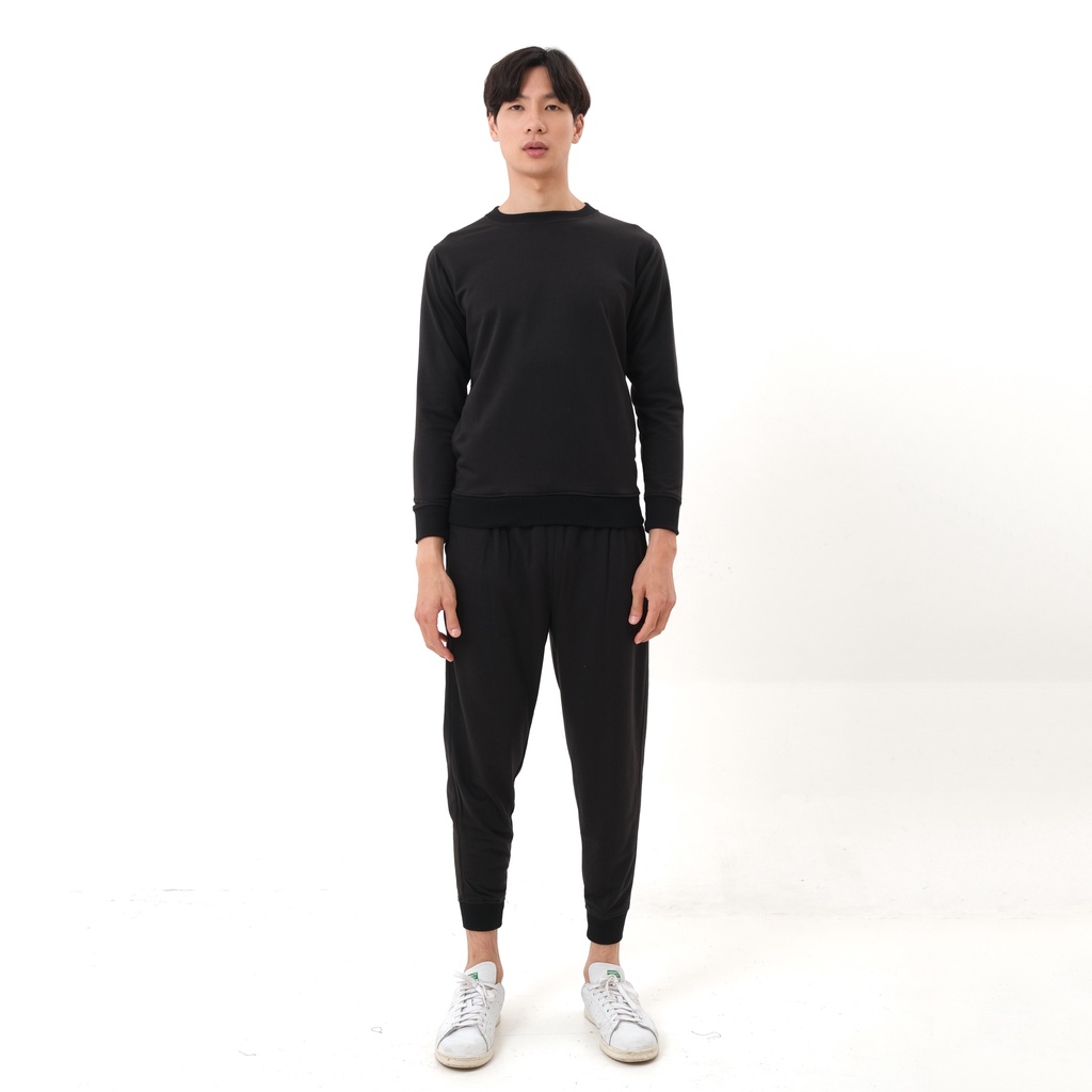 Jual SANVANINA Set Sweater Jogger Pants Black | Oneset Jogger Pants ... Jual SANVANINA Set Sweater Jogger Pants Black | Oneset Jogger Pants ...