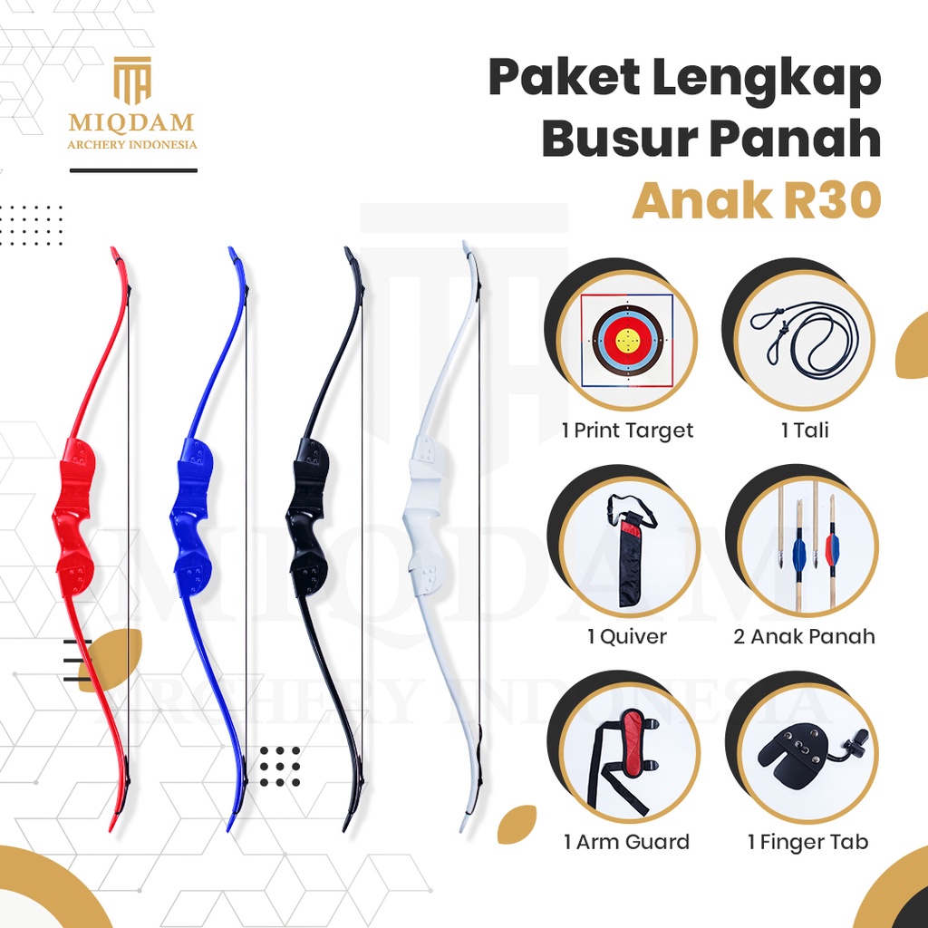 Jual Paket Lengkap Busur Panah Anak R30 | Shopee Indonesia