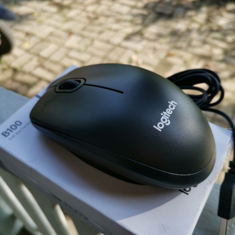 Jual Mouse Logitech B100 Original | Kalsel | Shopee Indonesia