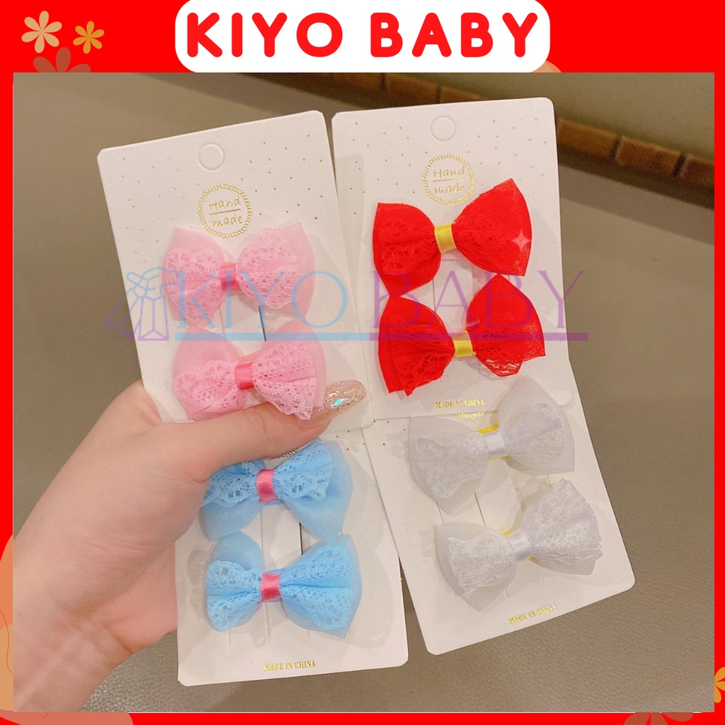 Jual P-086 | JEPIT RAMBUT ANAK PITA LACE KECIL SET 2 PCS KOREA/JEPITAN ...