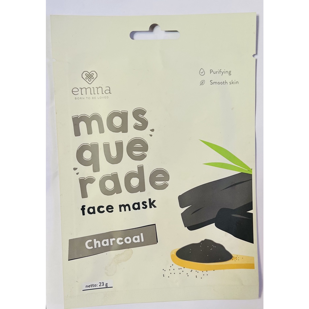 Jual Emina Masquerade Mask (Charcoal) | Shopee Indonesia
