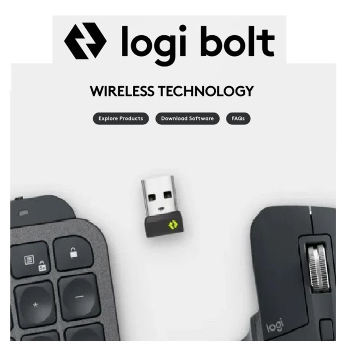 Jual Logi Bolt USB Receiver Dongle USB Receiver LOGITECH Wireless ...