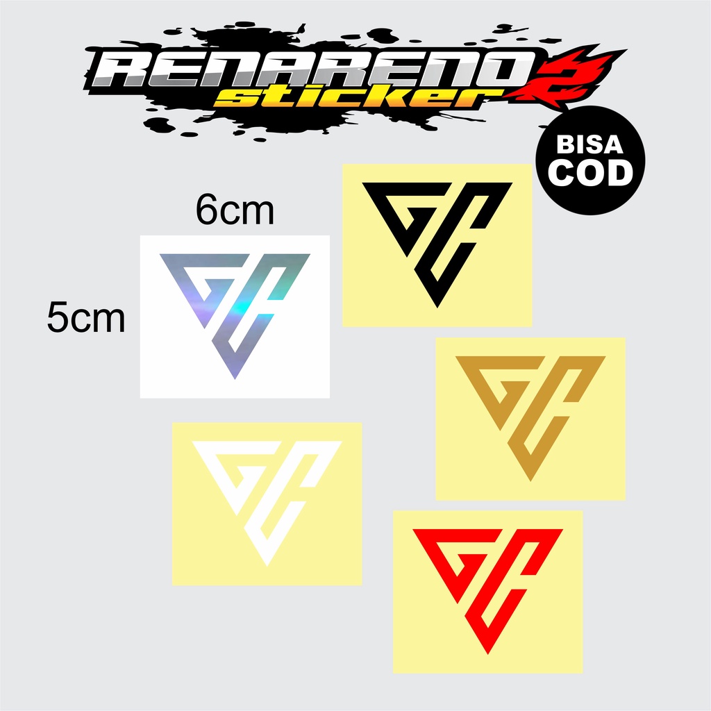 Jual STICKER LOGO GC KEREN/STICKER MATIC/STICKER RACING | Shopee Indonesia