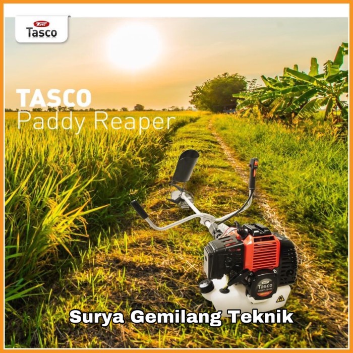 Jual Mesin Pemotong Padi Tasco Cg 430 Paddy Reaper Alat Potong Padi ...