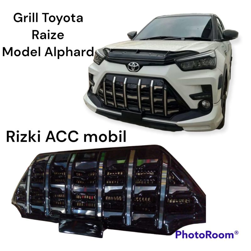 Jual grill depan Toyota Raize model Alphard | Shopee Indonesia
