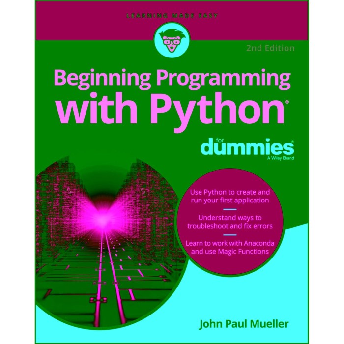 Jual Buku Komputer Memulai Pemrograman dengan Python For Dummies-John ...
