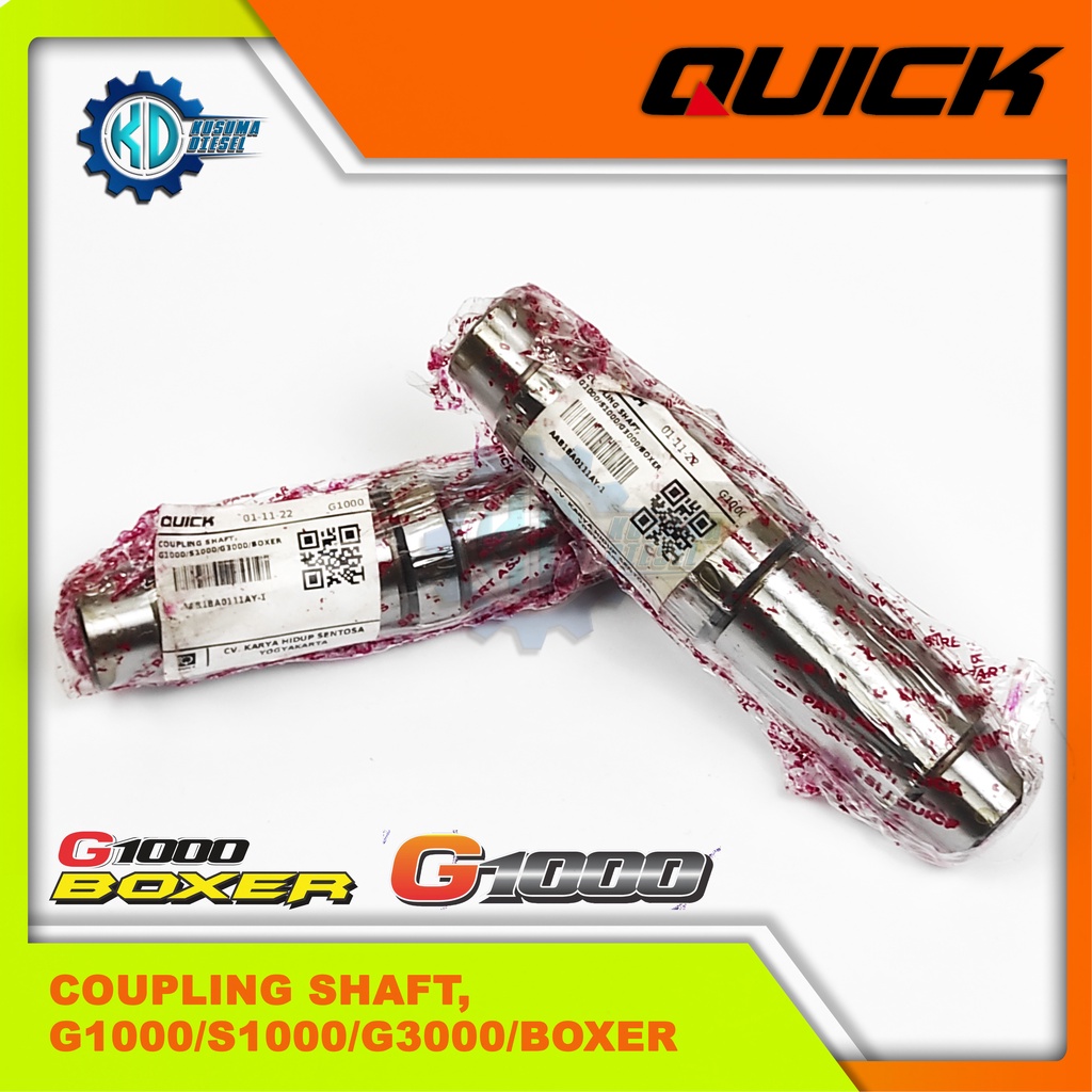Jual COUPLING SHAFT, G1000 - S1000 - G3000 - BOXER - AS KOPLING TRAKTOR ...