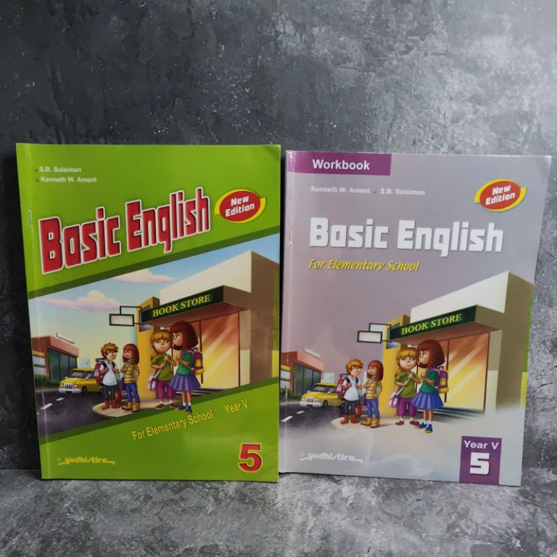 Jual Buku Basic English For Elementary School New Edition kelas 5, V ...