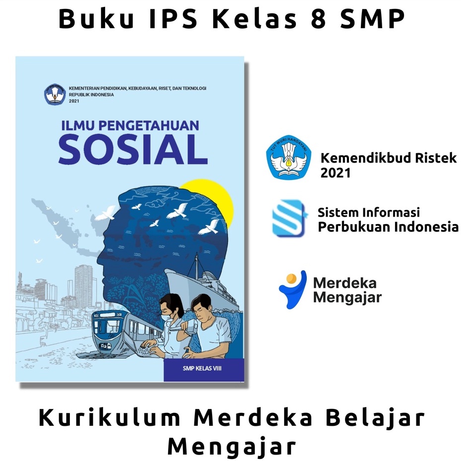 Jual Buku Paket Siswa Pelajaran IPS Kelas 8 VIII Kurikulum Merdeka ...