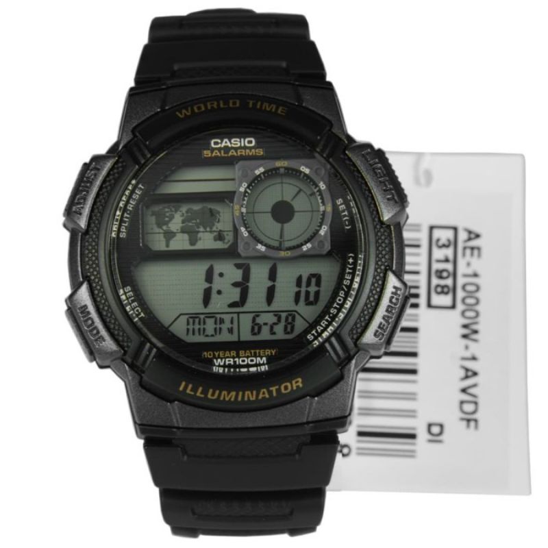Jual CASIO AE 1000W 1AVDF JAM TANGAN DIGITAL PRIA ORIGINAL RESMI | Shopee Indonesia