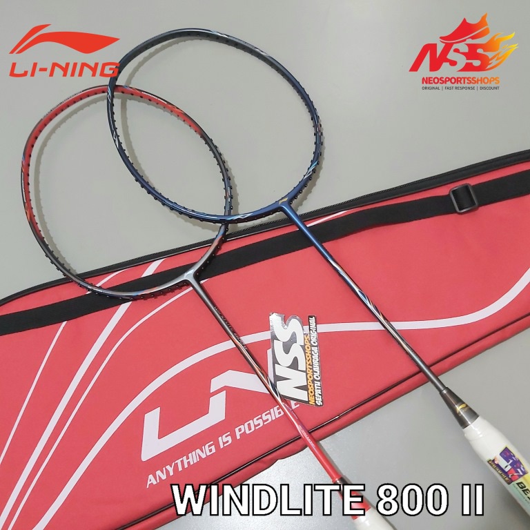 Jual Raket Badminton Lining Windlite 800 II Original Li-Ning Wind Lite ...