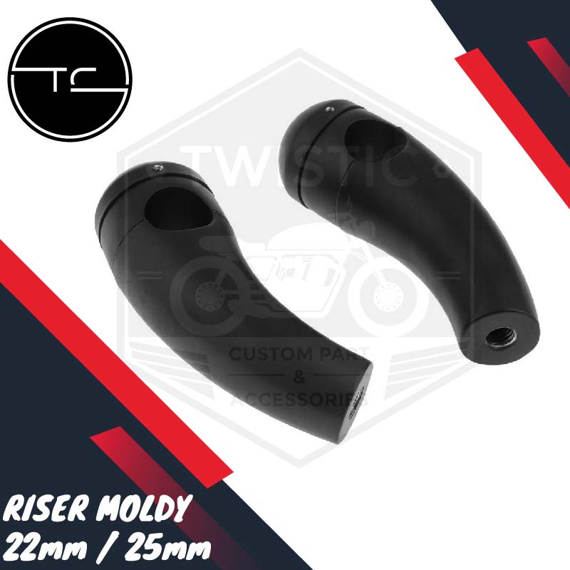 Jual Raiser Riser Peninggi Stang Motor Custom Moldy Chopper Bobber ...