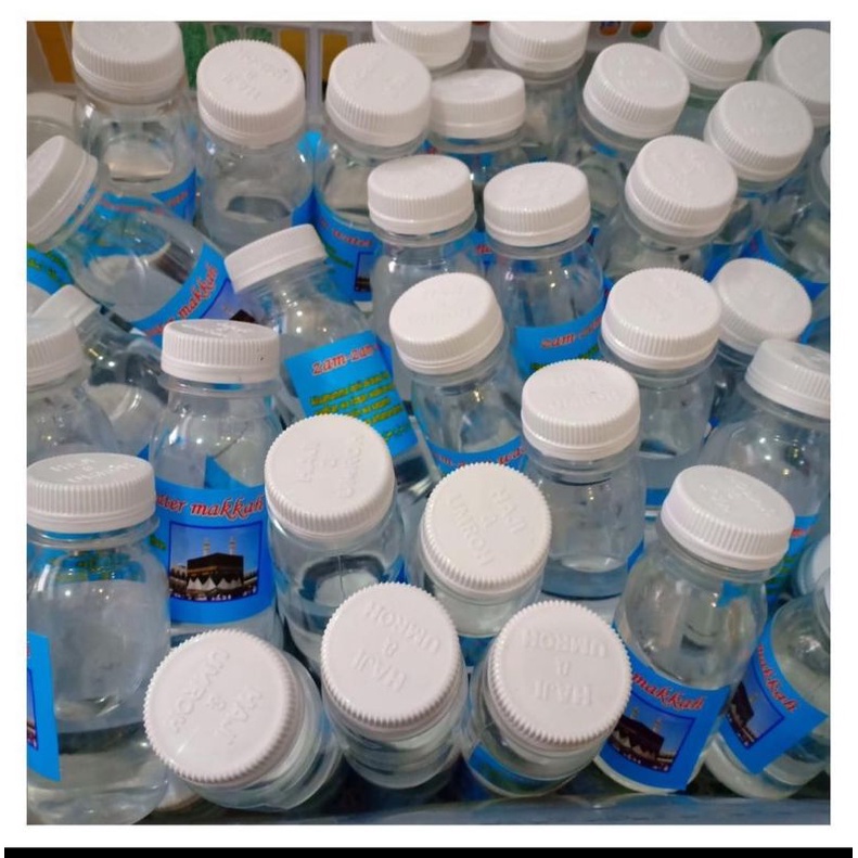 Jual BOTOL AIR ZAM ZAM KOSONG kecil isi 25 pcs | Shopee Indonesia