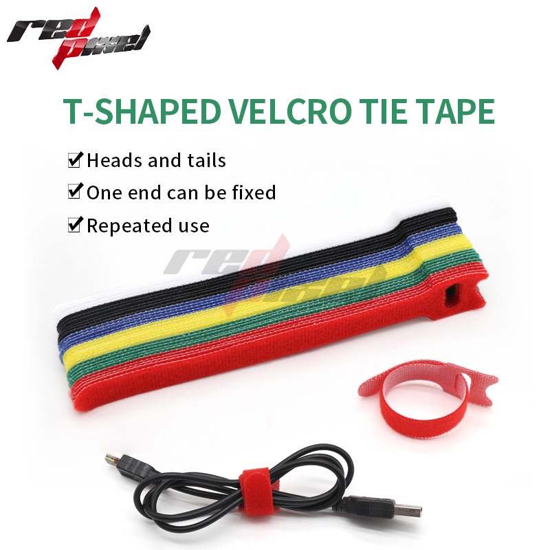 Jual Velcro Strap Cable Management 12 x 150 mm 50 PCS Multi-Color ...