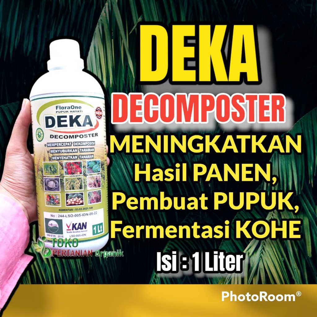 Jual Deka pupuk mikroba dekomposer, Floraone Hayati Cair pengolahan ...