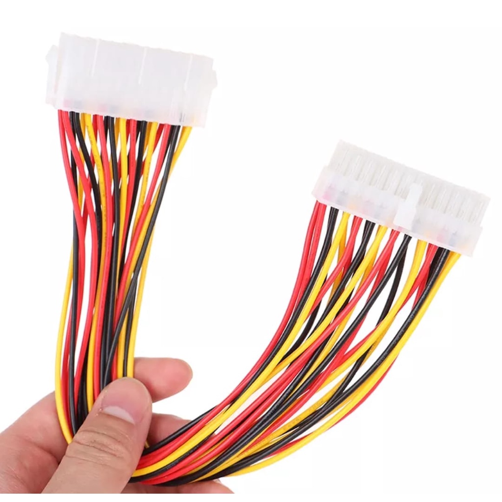 Jual Kabel Extention PSU Female 30Cm ATX 24 Pin Male To 24 Pin Female ...