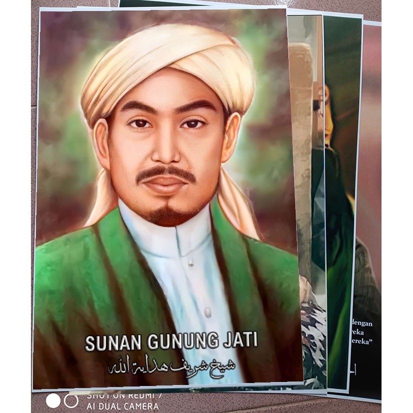 Jual poster SUNAN GUNUNG JATI BAHAN BAGUS LUSTER CETAK UV GAMBAR TAJAM AWET ANTI GORES | Shopee ...