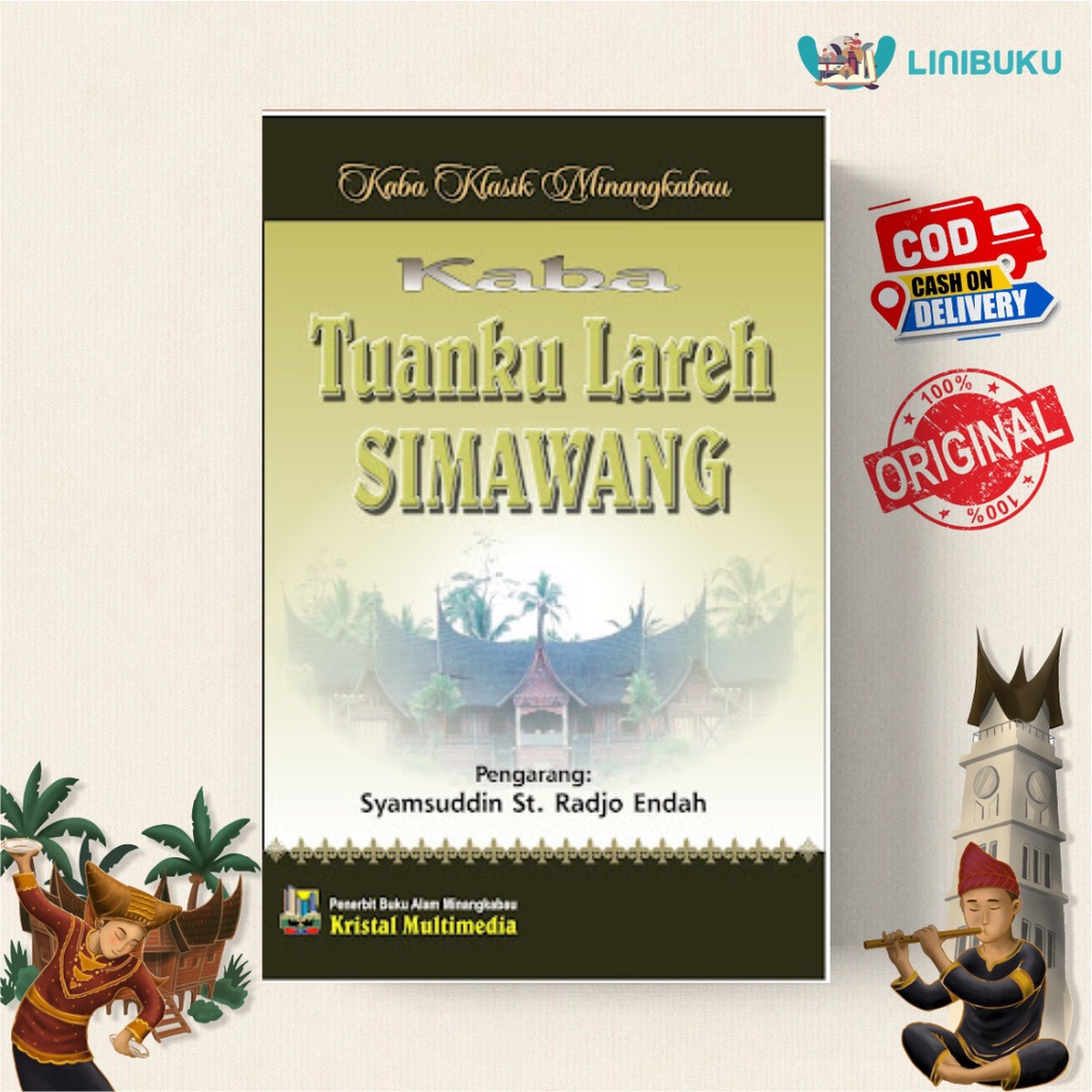 Jual Buku Kaba Minang Kabau. Tuanku Lareh SIMAWANG - BUKU MINANG ...