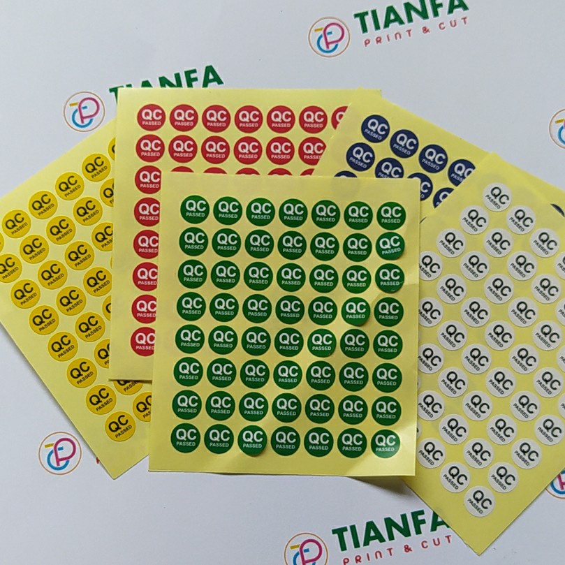 Jual Stiker QC Pass/Stiker QC Passed | Shopee Indonesia