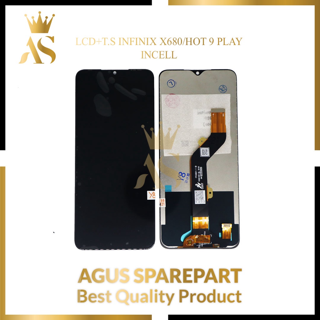 Jual LCD TOUCHSCREEN INFINIX X680 / HOT 9 PLAY | Shopee Indonesia