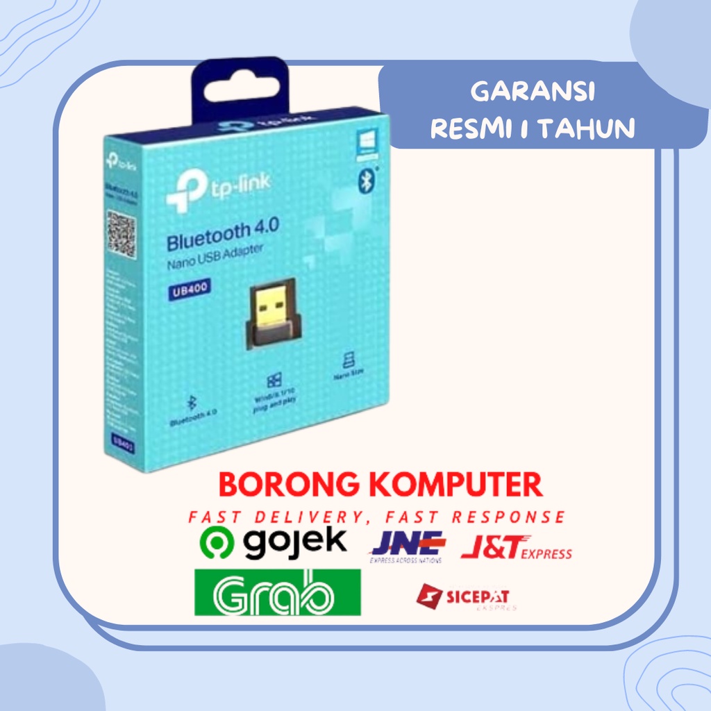 Jual TP-LINK UB400 BLUETOOTH 4.0 NANO USB ADAPTER - TP LINK UB 400 ...