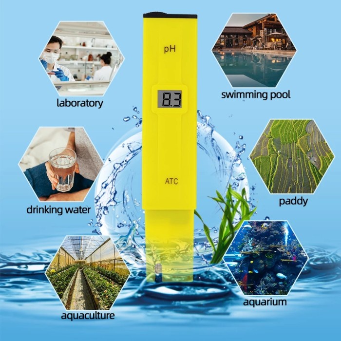 Jual Unik PH METER ALAT UKUR TES CEK KADAR PH AIR MINUM AQUARIUM ...