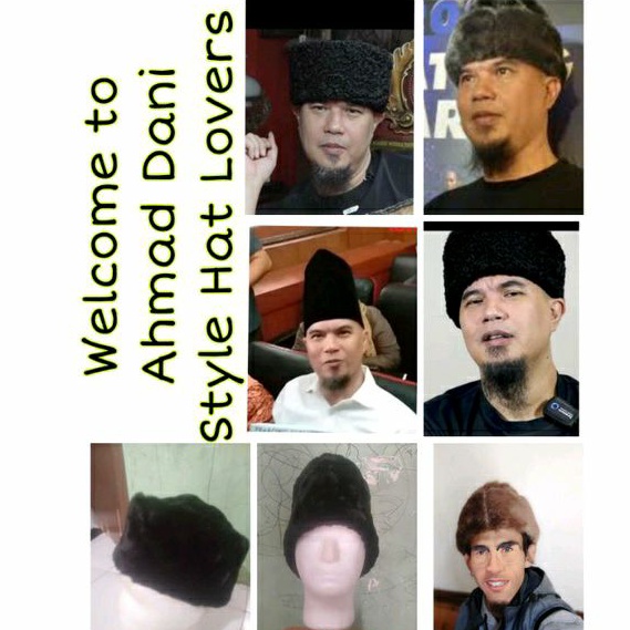 Jual TOPI PECI BULU SONGKOK AHMAD DHANI WINTERHAT ORIGINAL IMPORT ...